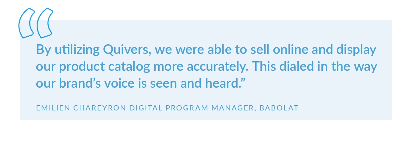 Babolat grows its brand both online and in-store by connecting with partners and core buying ...