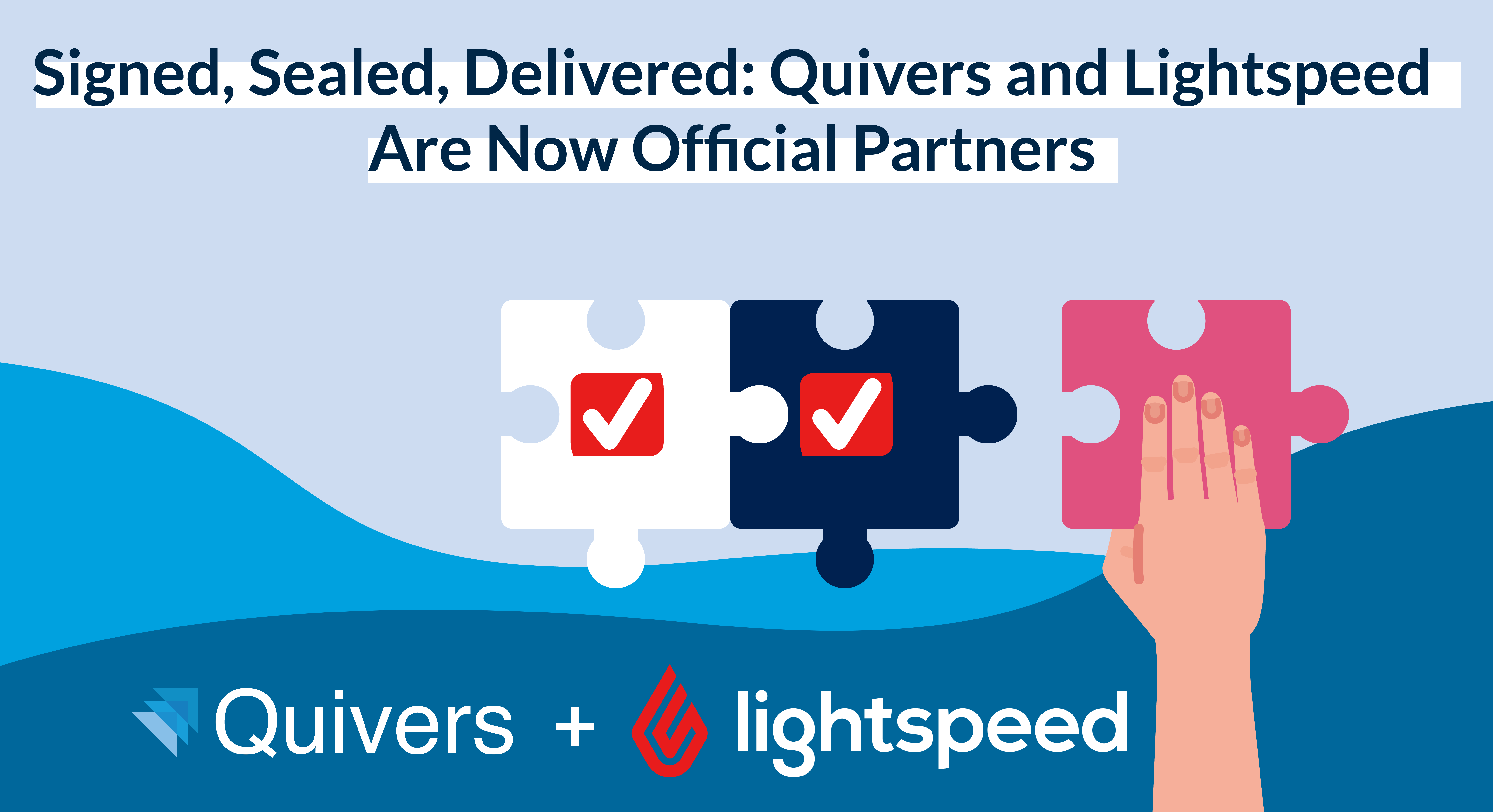 Signed, Sealed, Delivered: Quivers and Lightspeed Are Now Official Partners